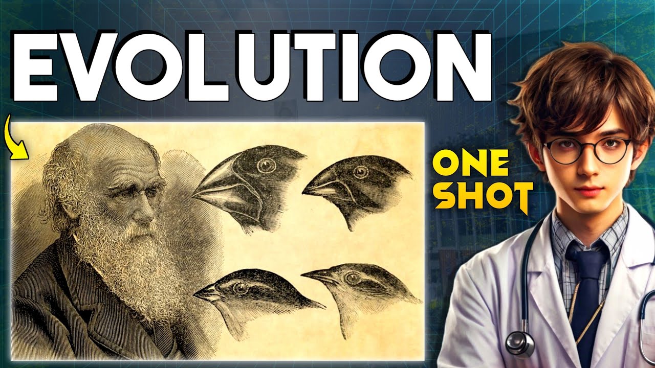Complete EVOLUTION in One Video | Class 12 Biology NEET 2025 - YouTube