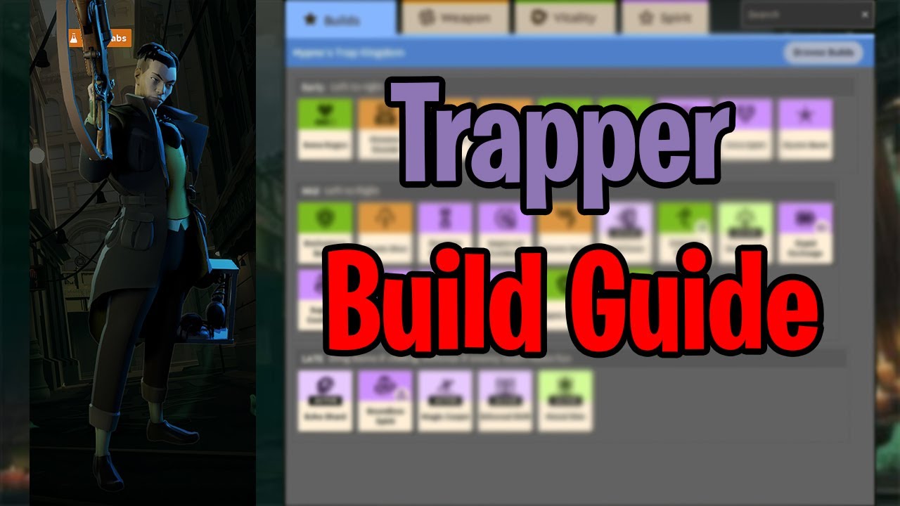 NEW HERO Trapper Build Guide - YouTube