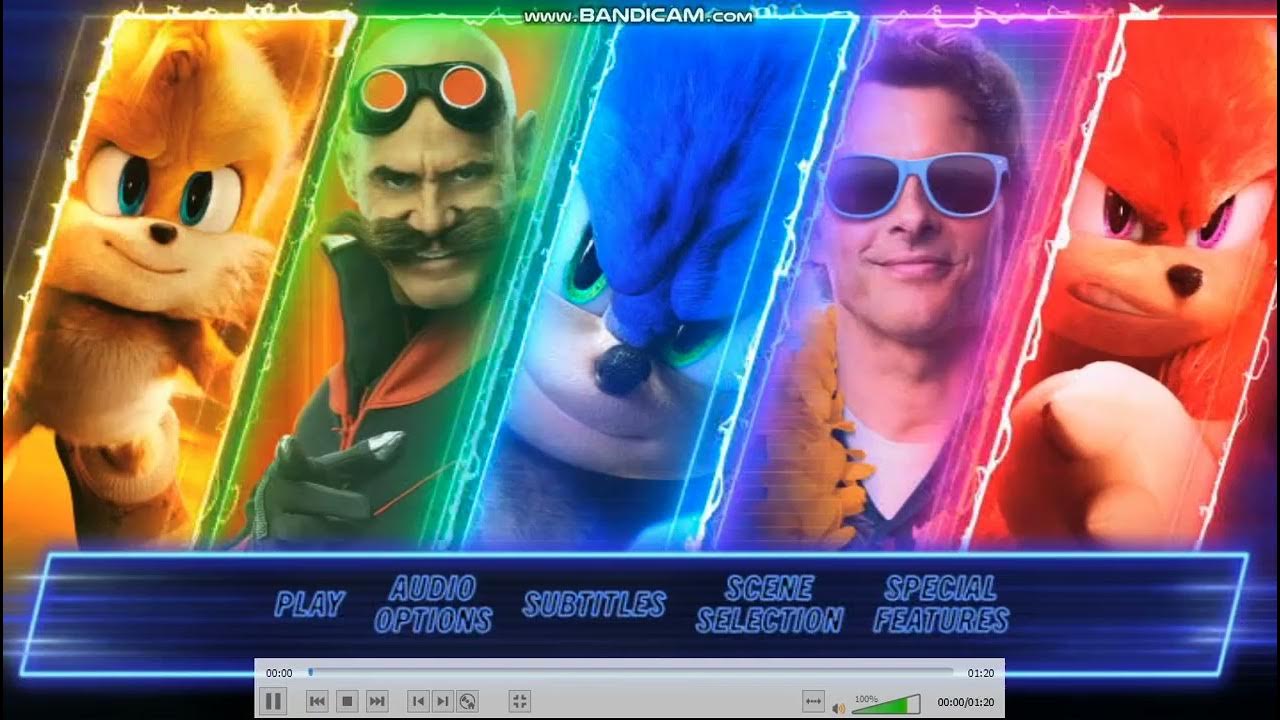 Sonic The Hedgehog 2 DVD Menu Walkthrough - YouTube