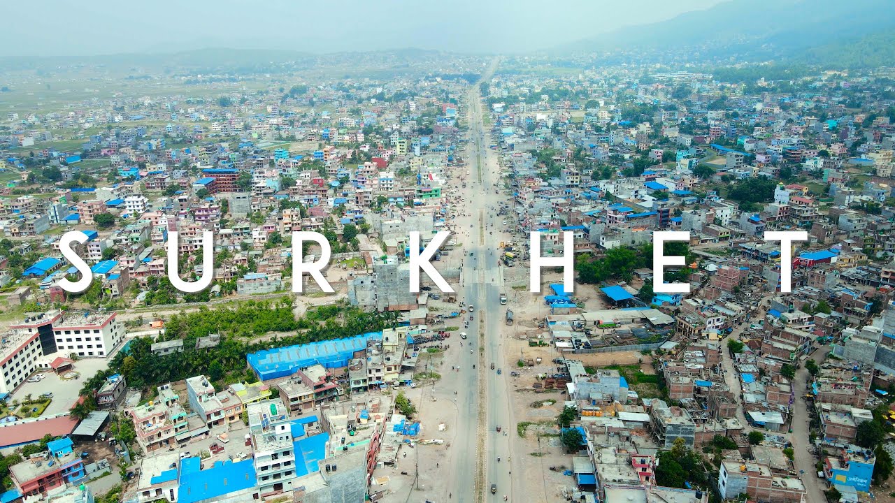 SURKHET DRONE VIEW | ARJUN MAGAR - YouTube