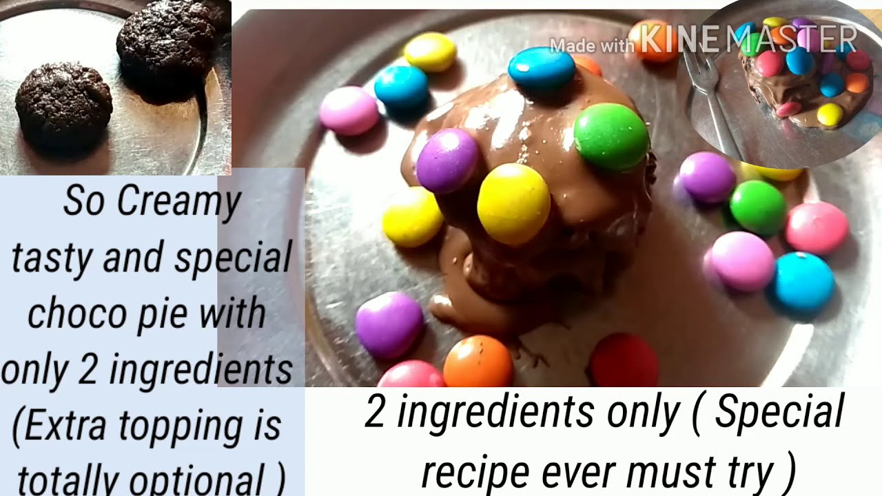 Less ingredients Choco pie, only 2ingredients choco pie easy to make at ...