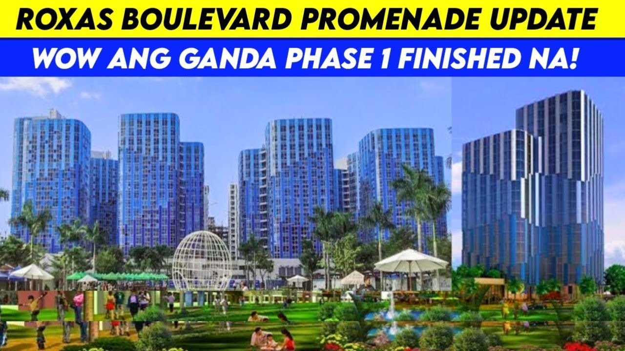 Roxas Boulevard Promenade Project Update - YouTube