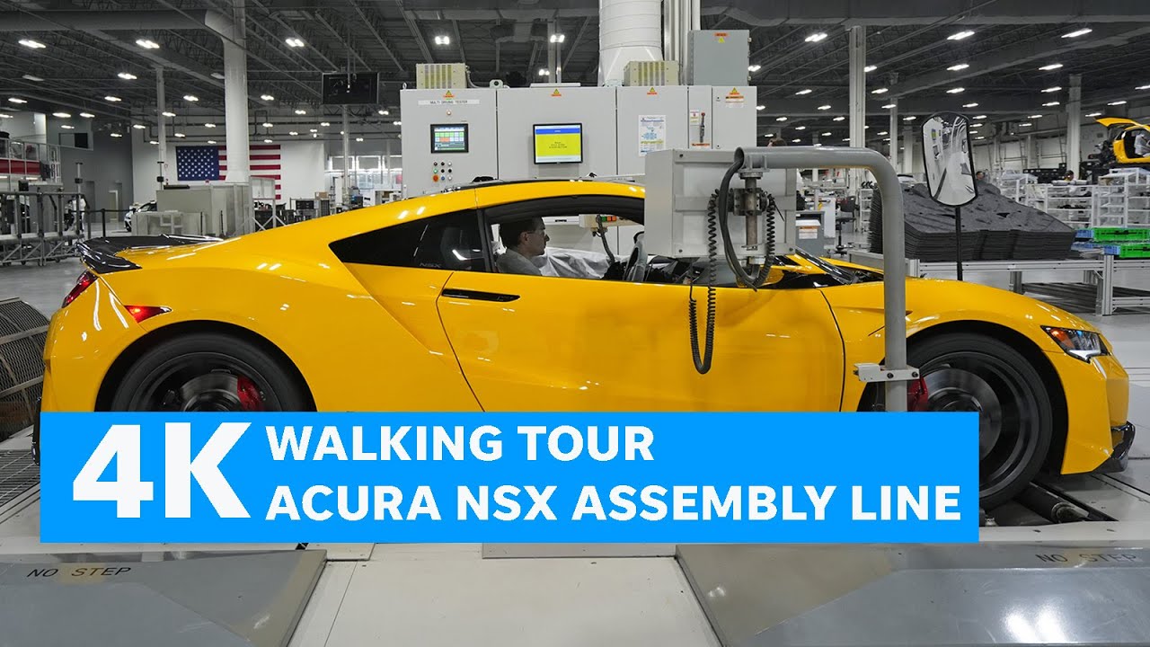 Acura Assembly Line Here's How Acura Hand Builds Its Exclusive Luxury