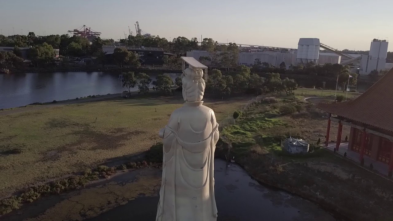 航拍3 (Drone View 3) - Heavenly Queen Temple , Footscray VIC - YouTube