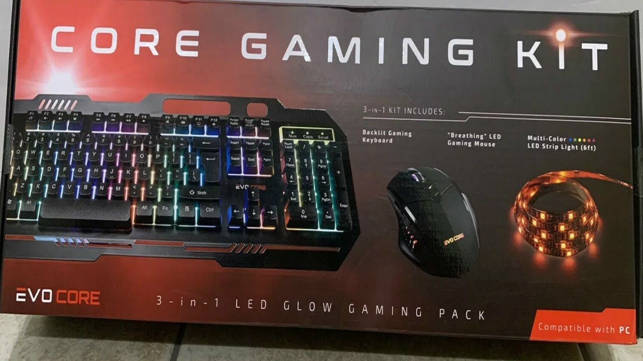 3 IN 1 CORE GAMING KIT UNBOXING AND REVIEW! - YouTube
