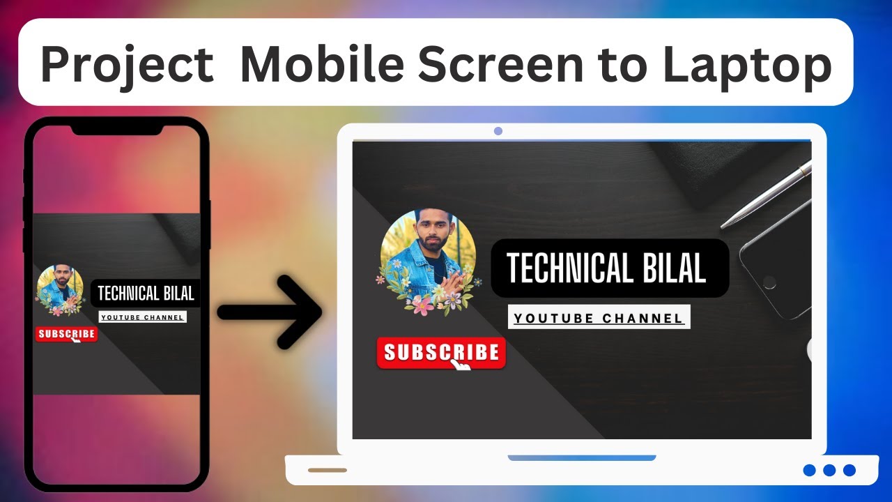 How to Cast Mobile Screen to Laptop 2022| Screen Mirroring | screencast ...