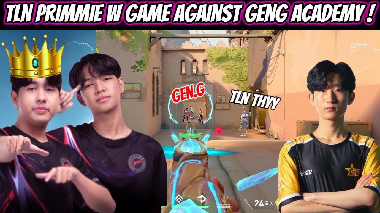 TLN Primmie Shows Jett Aggressive Gameplay With TLN Thyy Against GEN Cloudy, SEOKJ & Glimpse of ...