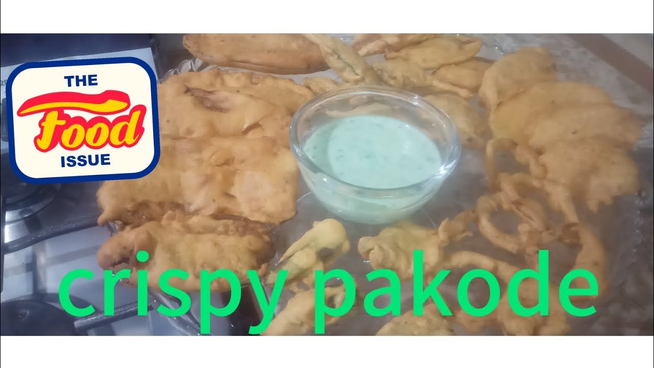 Crispy Pakora Recipe | Perfect Tea Time Snack | Easy & Quick Pakora ...