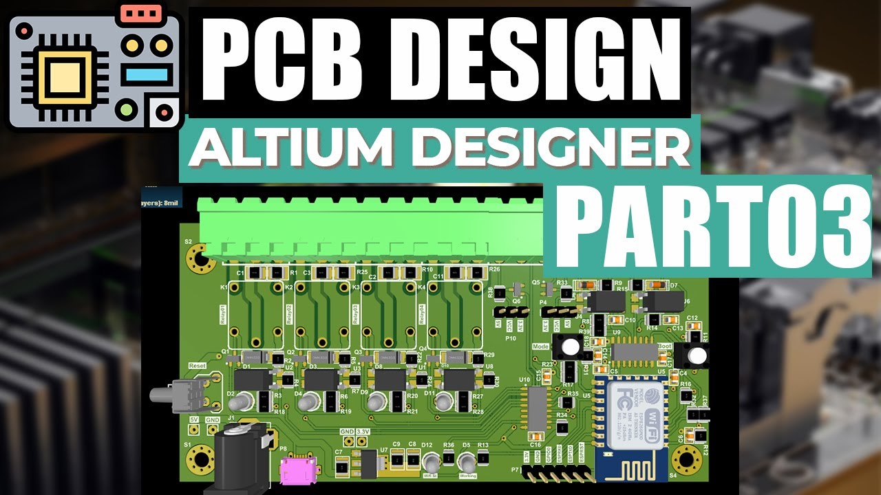 PCB design with altium designer part03 - YouTube