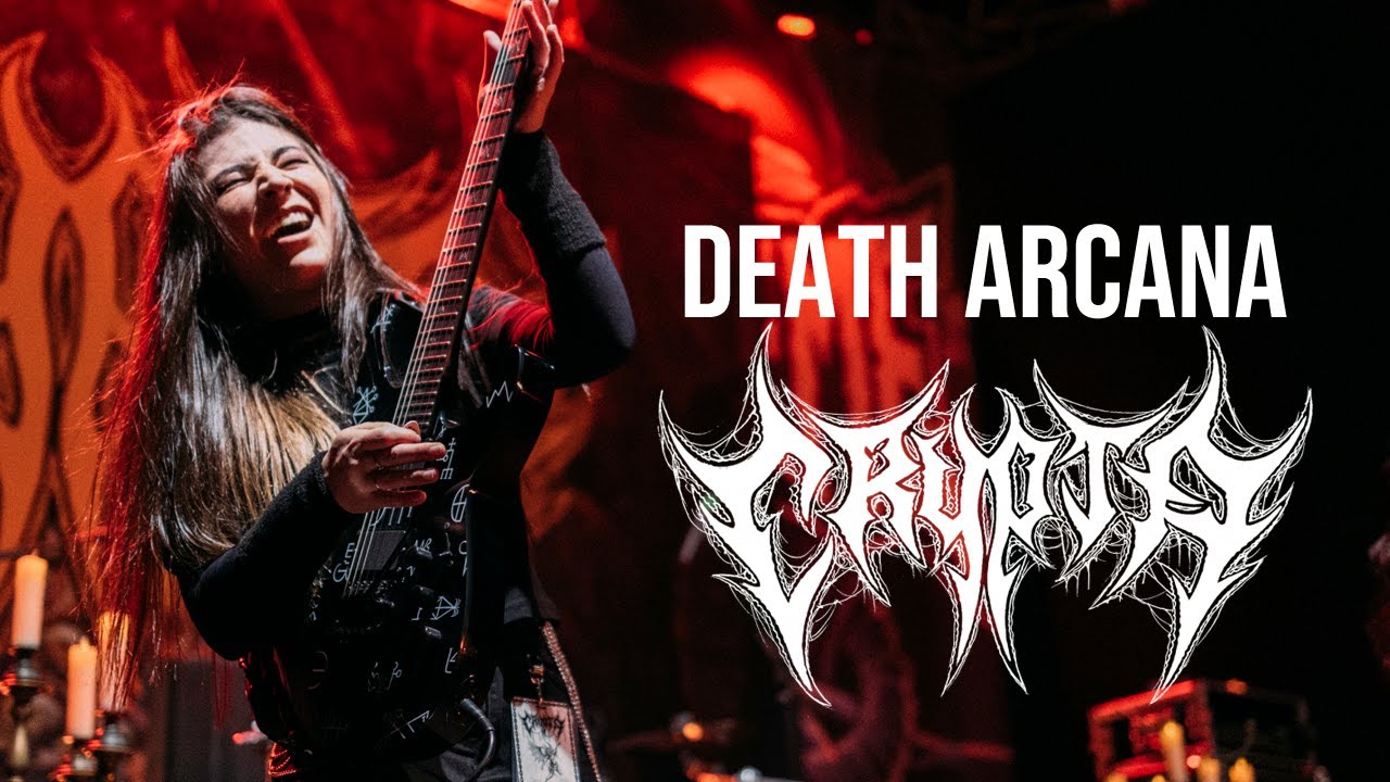 CRYPTA: Death Arcana (Live in Limeira, BRA - 2022) Jéssica di Falchi ...