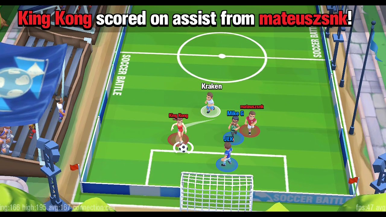 How to be MVP (most valuable player) in soccer battle | pvp football ...