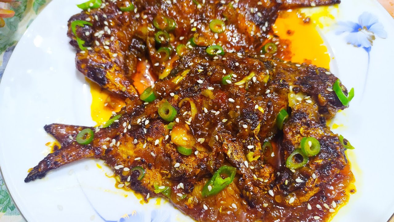 Pomfret BBQ || রূপচাঁদা মাছের বার্বিকিউ || Rupchanda fish barbecue ...