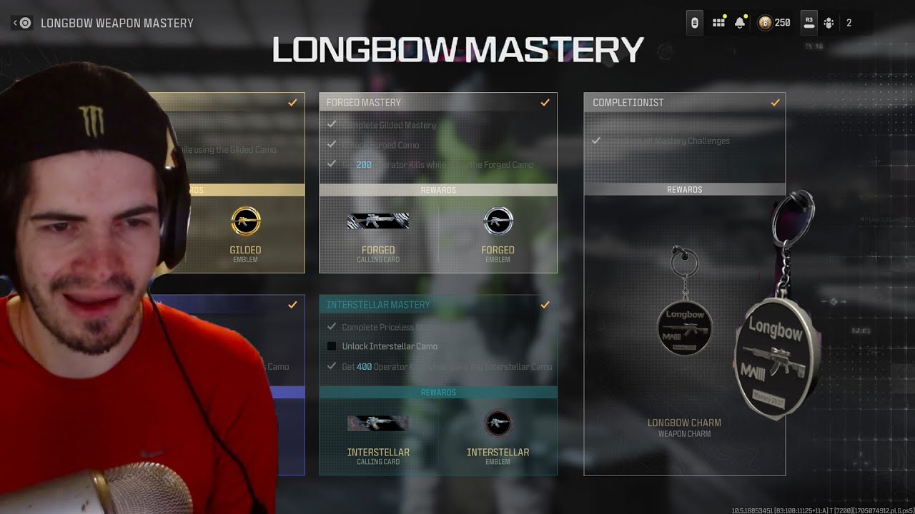 I UNLOCKED the longbow MASTERY charm in MW3 - YouTube