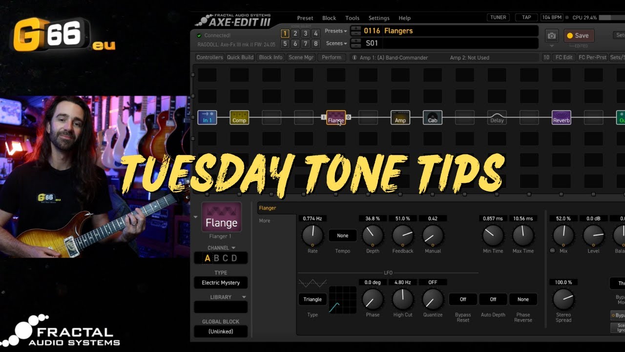 4 Great Flangers | Tuesday Tone Tip - YouTube