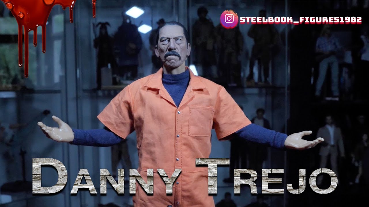 1/6 Danny Trejo figure, custom hand painted head can be used for ...