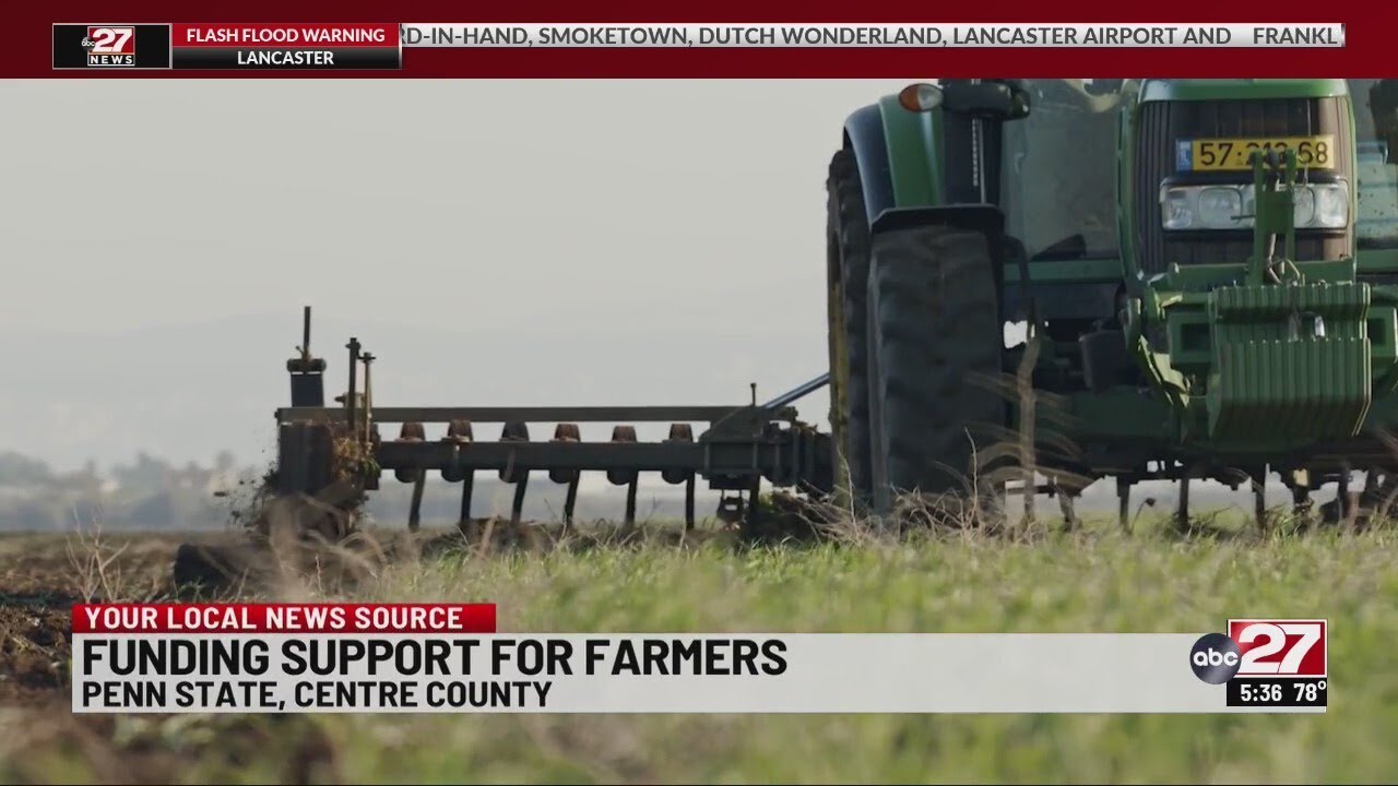 Shapiro touts farming proposals at agriculture event - YouTube