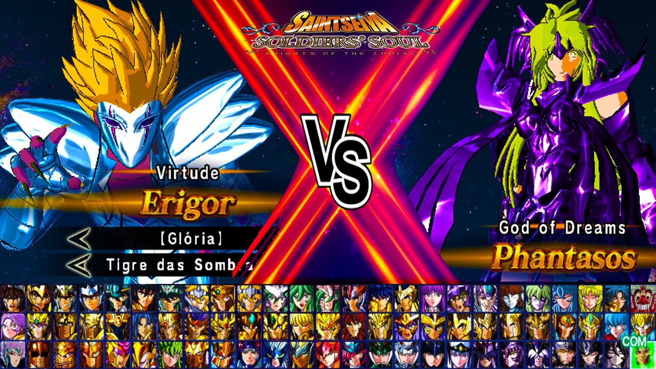 Erigor |V.S| Phantasos God | Saint Seiya Soldiers Soul | CDZ MULTIVERSE ...