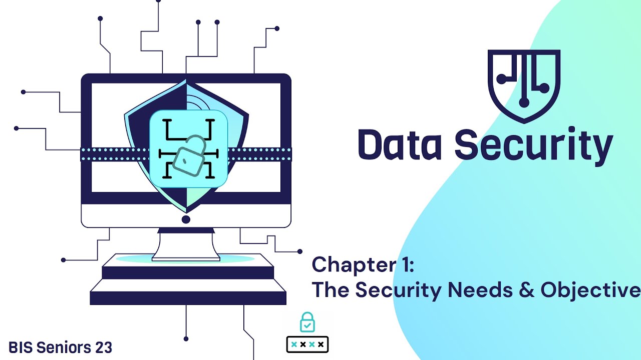Data Security: Chapter 1. The Security Needs & Objectives. - YouTube
