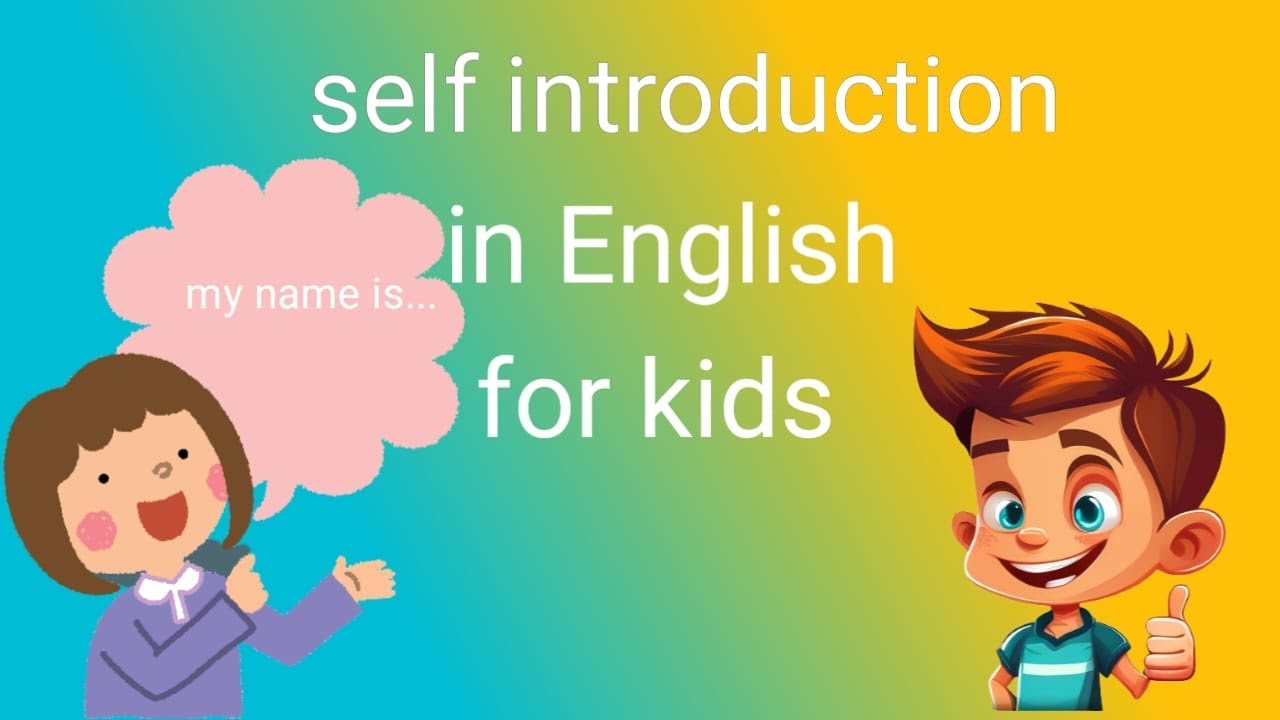 How To Introduce Yourself In Kindergarten | Myself in english for ...