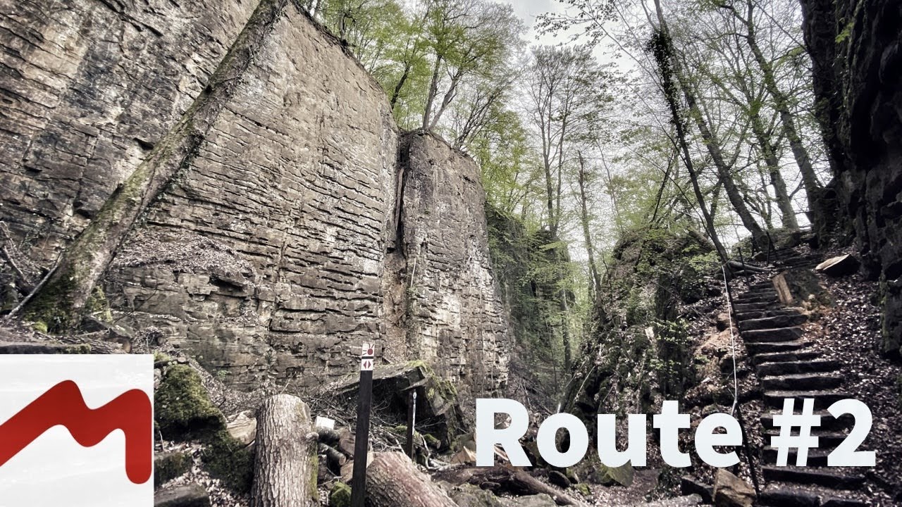 Mullerthal Trail Route 2 - Epic hiking loop in Luxembourg! - YouTube