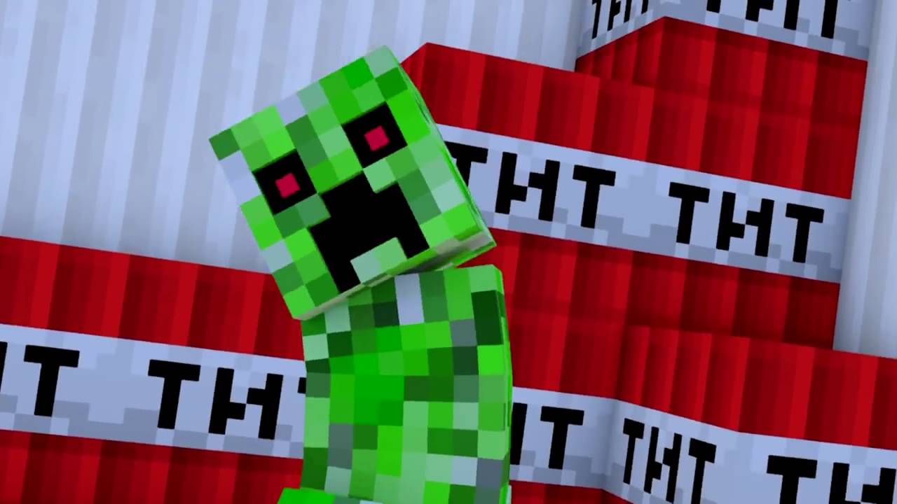 ВЕСЕЛЫЙ НЯША КРИПЕР! - Minecraft Parody of PSY's Daddy - YouTube