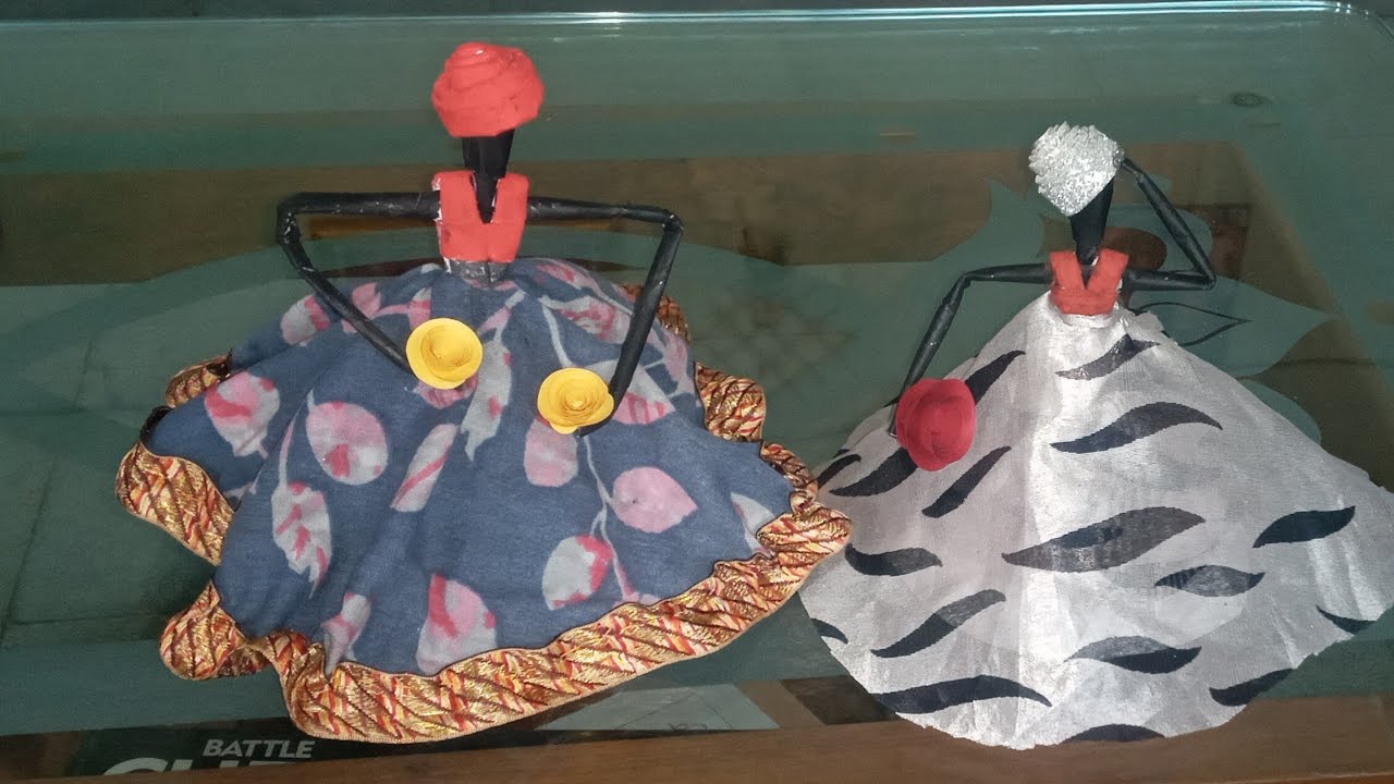 How to make paper doll - YouTube