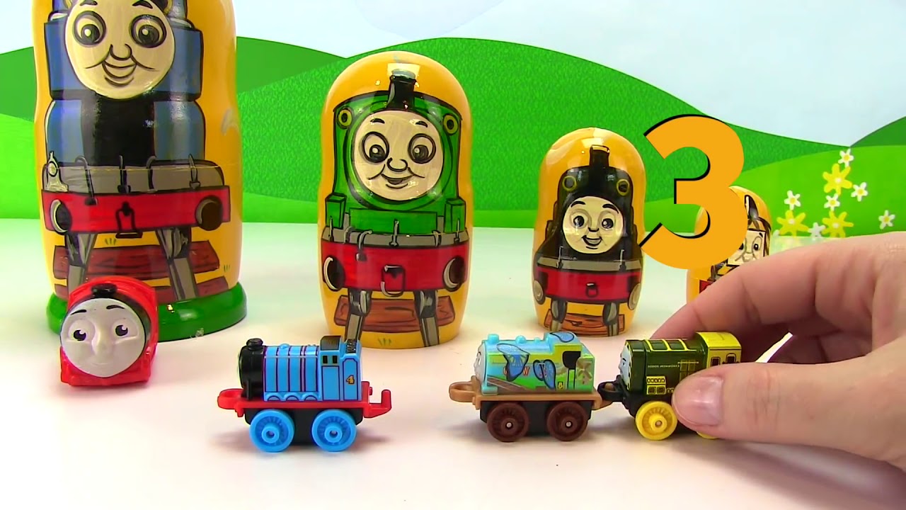 Thomas the Train and Friends Surprise Nesting Eggs Toy Stacking Cups ...