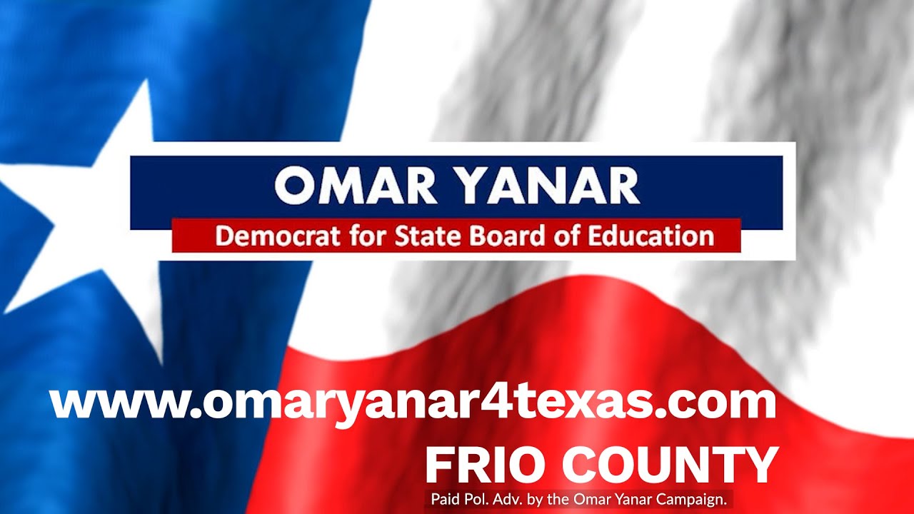 Omar Yanar for Texas State Board of Education - YouTube