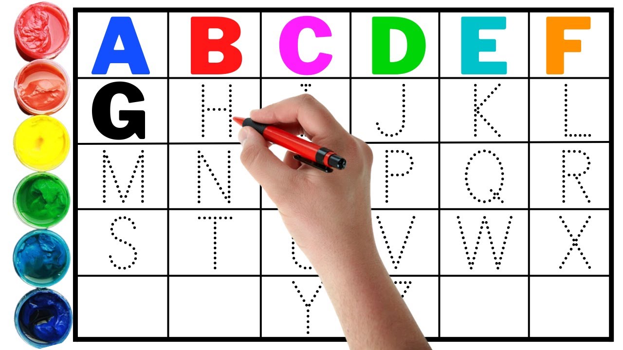 a for apple b for ball, abcd, abcde | abc nursery rhymes | abc phonics ...