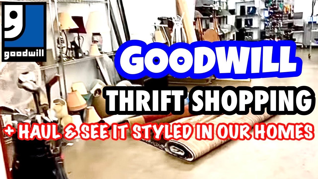 What Incredible scores while out Home DECOR THRIFT SHOPPING AT GOODWILL ...