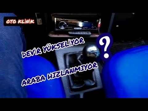 Devir Yükseliyor Araç Hızlanmıyor, Devir Yükseliyor Araba Gitmiyorsa Nedenleri Çözümleri