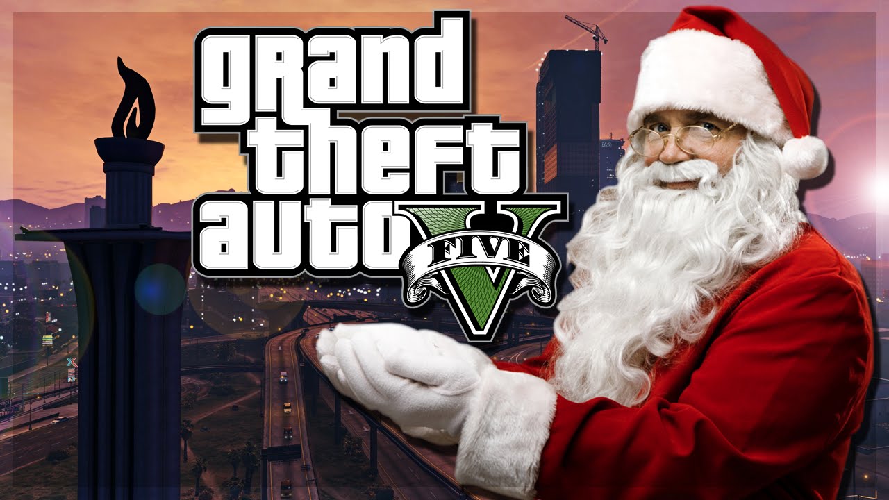 SANTA PLAYS GRAND THEFT AUTO 5!! - YouTube