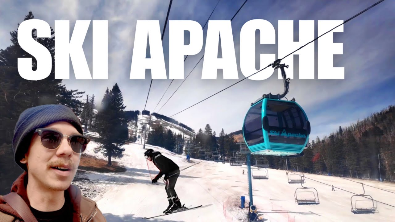 New Mexico’s 11,500-ft Gondola Ride | Ski Apache 2025 | 360° Sierra Blanca Views - YouTube