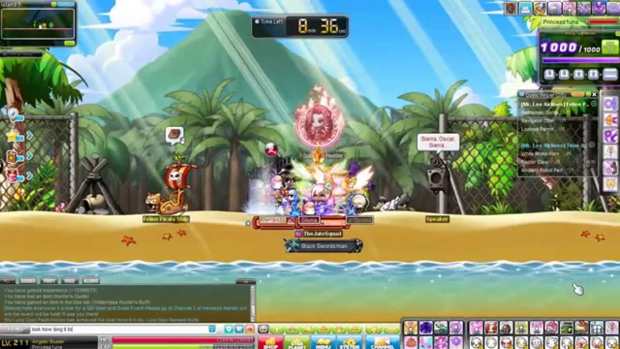 Maplestory Feline Pirate ship mount - YouTube