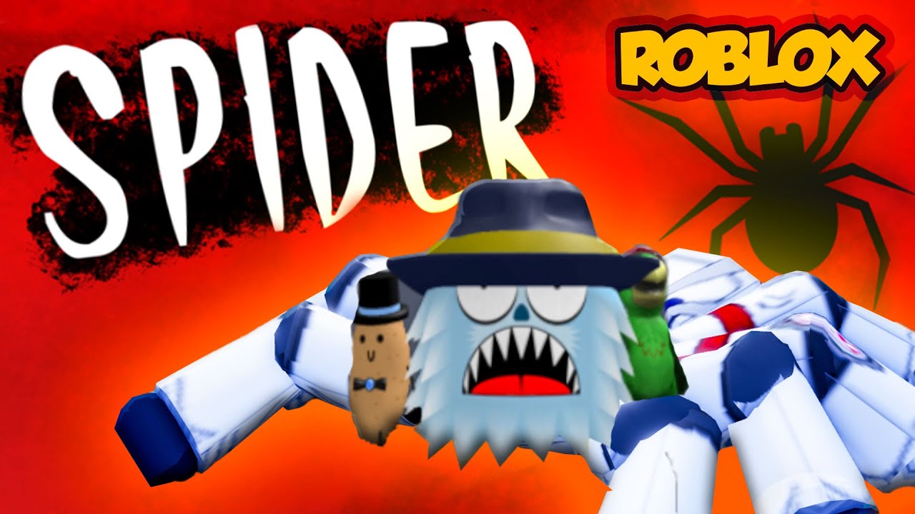SPIDER-Burrito ROBLOX SPIDER: Playing with Fans | Roblox Funny Moments ...