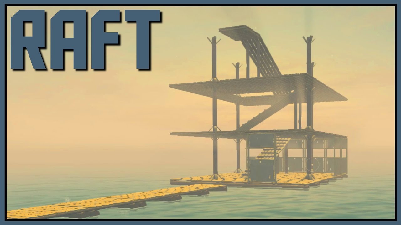 The Lighthouse - Raft Gameplay - Part 19 [Let's Play Raft Game / Raft ...