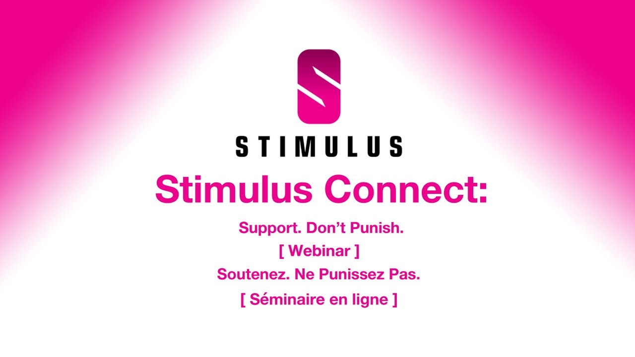 Stimulus Connect: Support. Don't Punish. - YouTube
