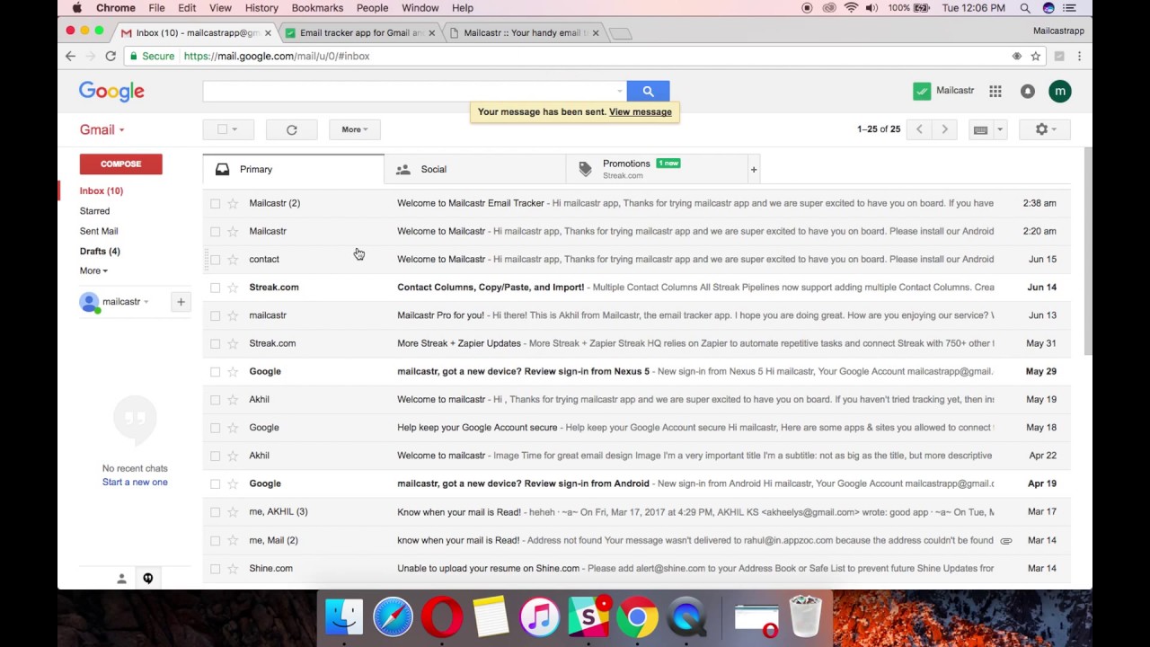 How to use Mailcastr - YouTube