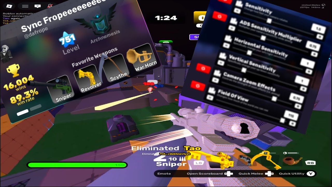 Best Controller Settings For Roblox Rivals - YouTube