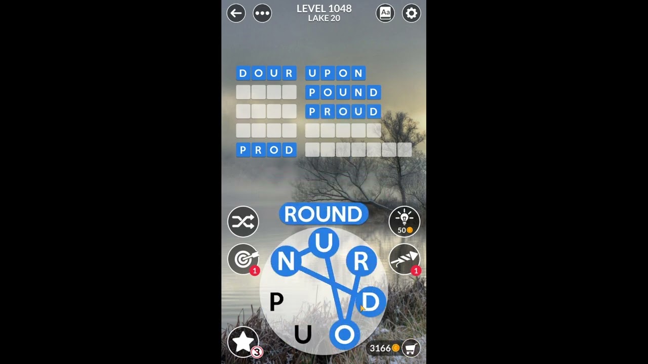Wordscapes Uncrossed Level 1048 Answers - YouTube