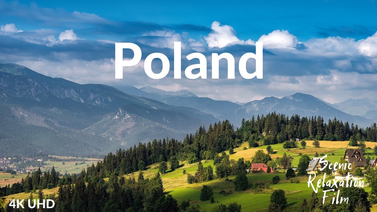 Poland 4K - Scenic Relaxation Film With Calming Music - YouTube