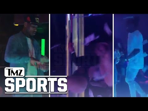 Denver Nuggets Stars- Pre-Gameday Strip Clubbin'...Throw That Money! | TMZ Sports