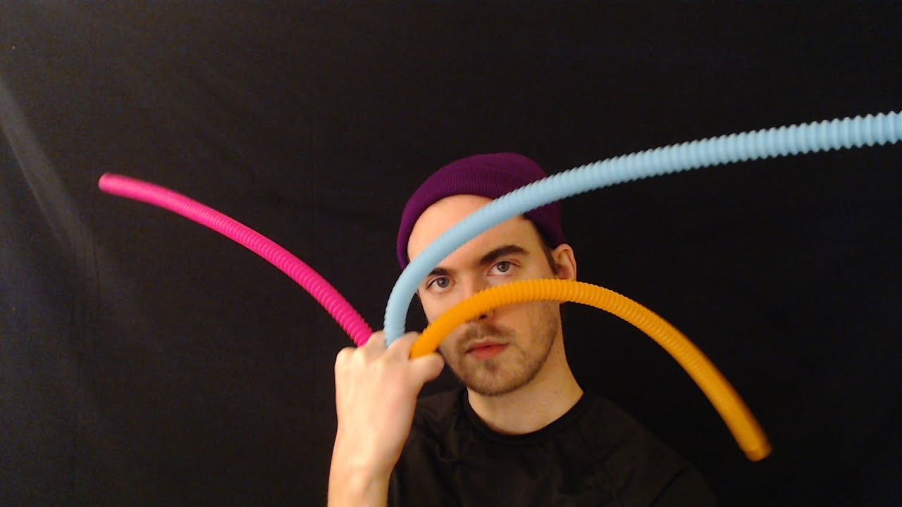 Colorful Bendy Straw ASMR 🥤 (Crinkly Satisfying Sounds, No Talking ...