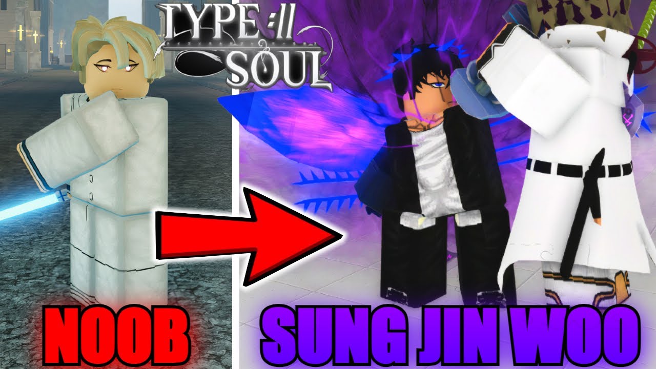 Going From Noob To VOLTSTANDING Fear Sung Jin Woo In Type Soul ...
