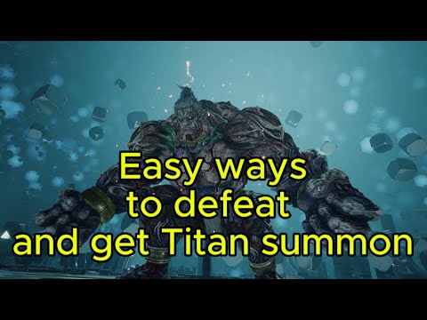 FF7 REBIRTH: how to get summon Titan materia easy #finalfantasy7rebirth ...