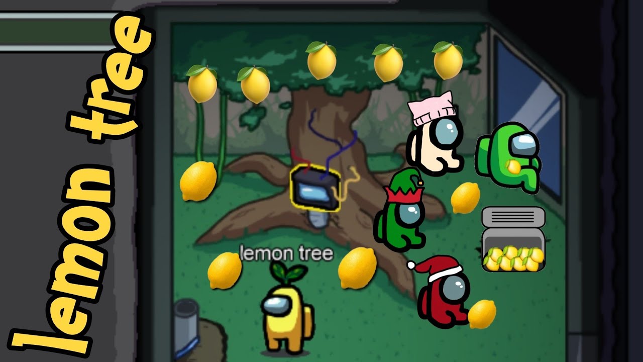 AMONG US || Lemon tree - fools Garden Lyrical video - YouTube