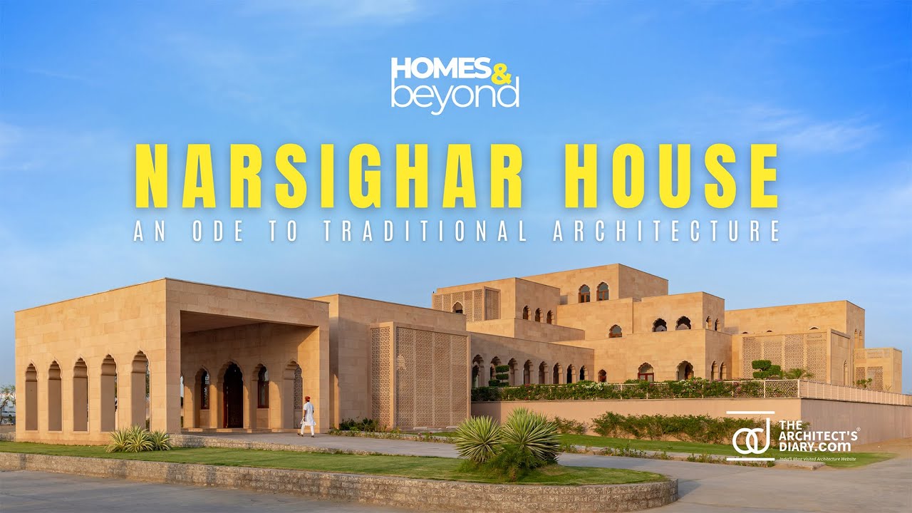 Narsighar House: Architect Designs Traditional Architecture that Spans ...