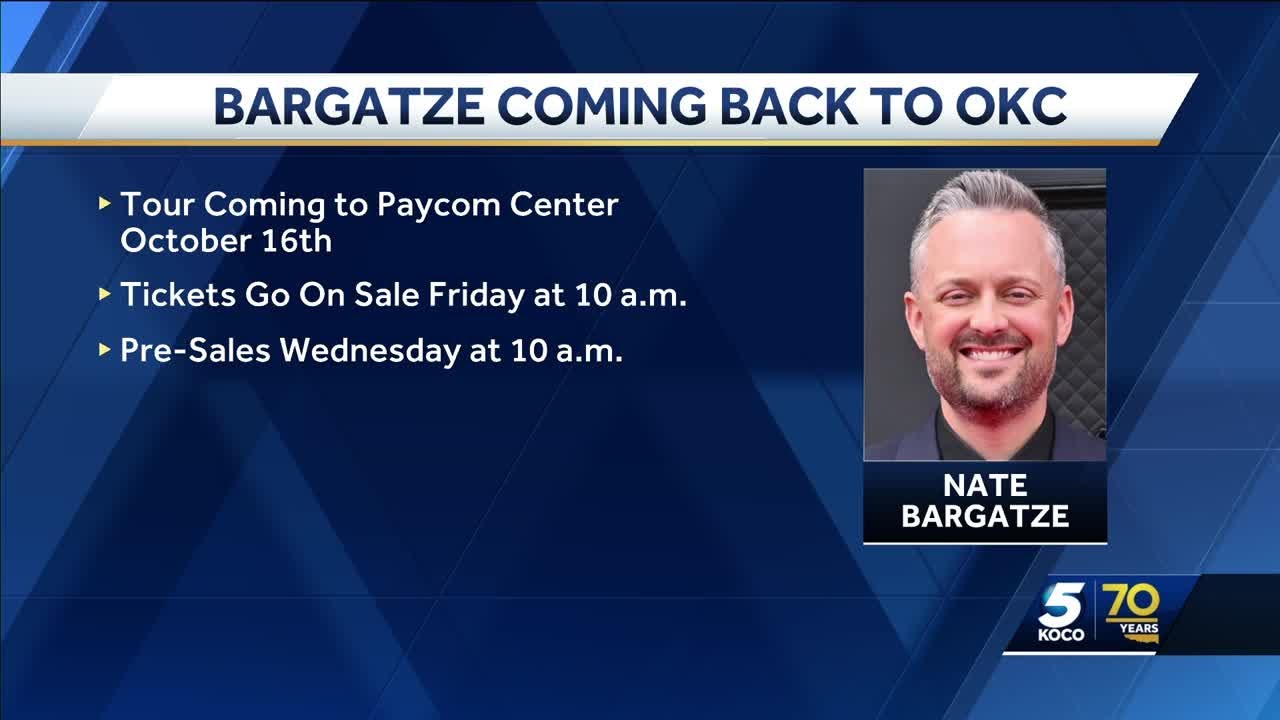 Comedian Nate Bargatze brings world tour to Paycom Center - YouTube