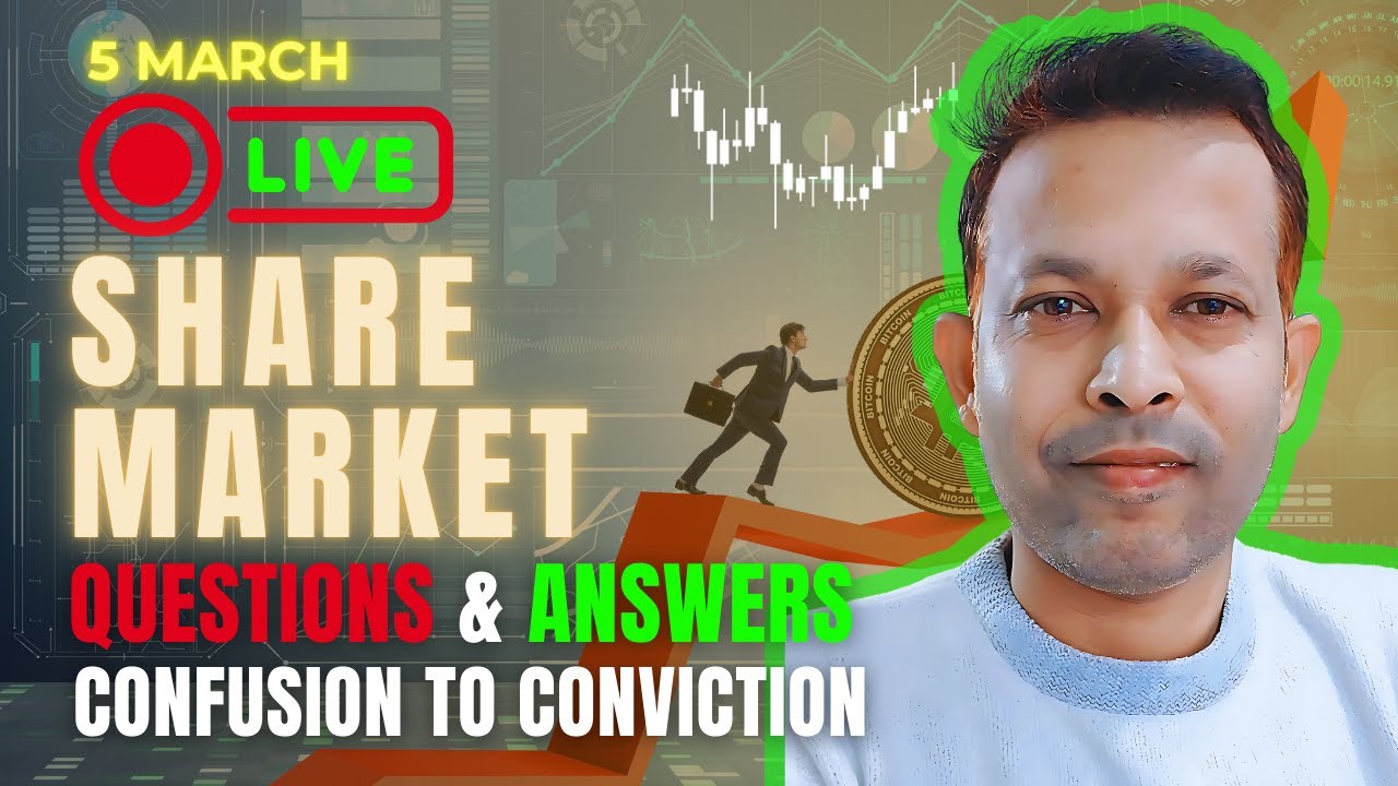05 March Share Market Live | Understand Intraday And Swing Trades ...