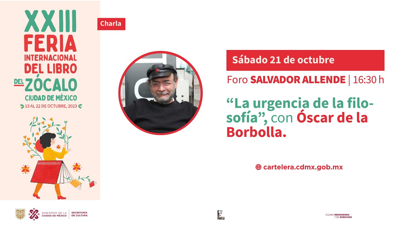 “La urgencia de la filosofía”, con Óscar de la Borbolla. - YouTube